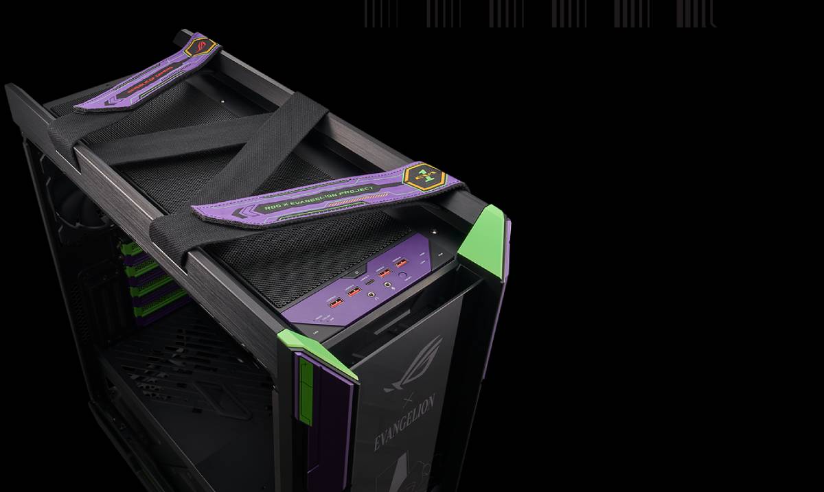 เคสคอมพิวเตอร์ Asus Computer Case ROG STRIX HELIOS EVA EDITION GX601 Black