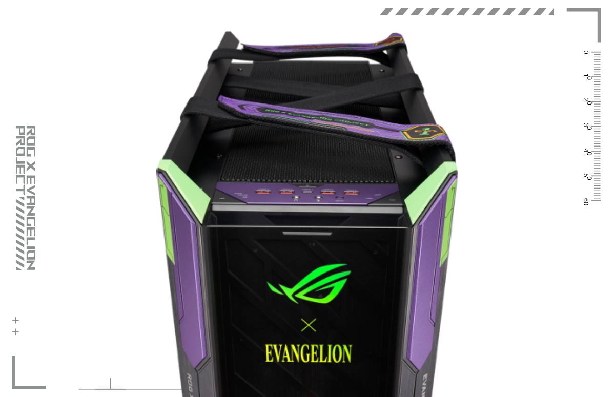 เคสคอมพิวเตอร์ Asus Computer Case ROG STRIX HELIOS EVA EDITION GX601 Black