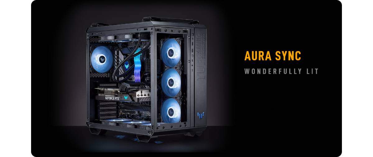 พัดลมคอม ASUS TUF Gaming TF120 ARGB Fan White Edition - Single Pack
