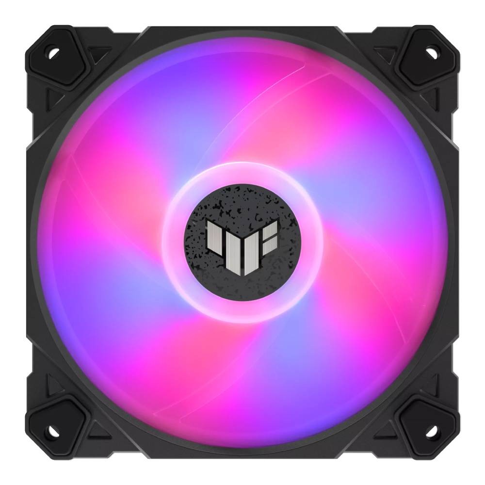 พัดลมคอม Asus Fan TUF Gaming TF120 ARGB (Triple Fan) Black