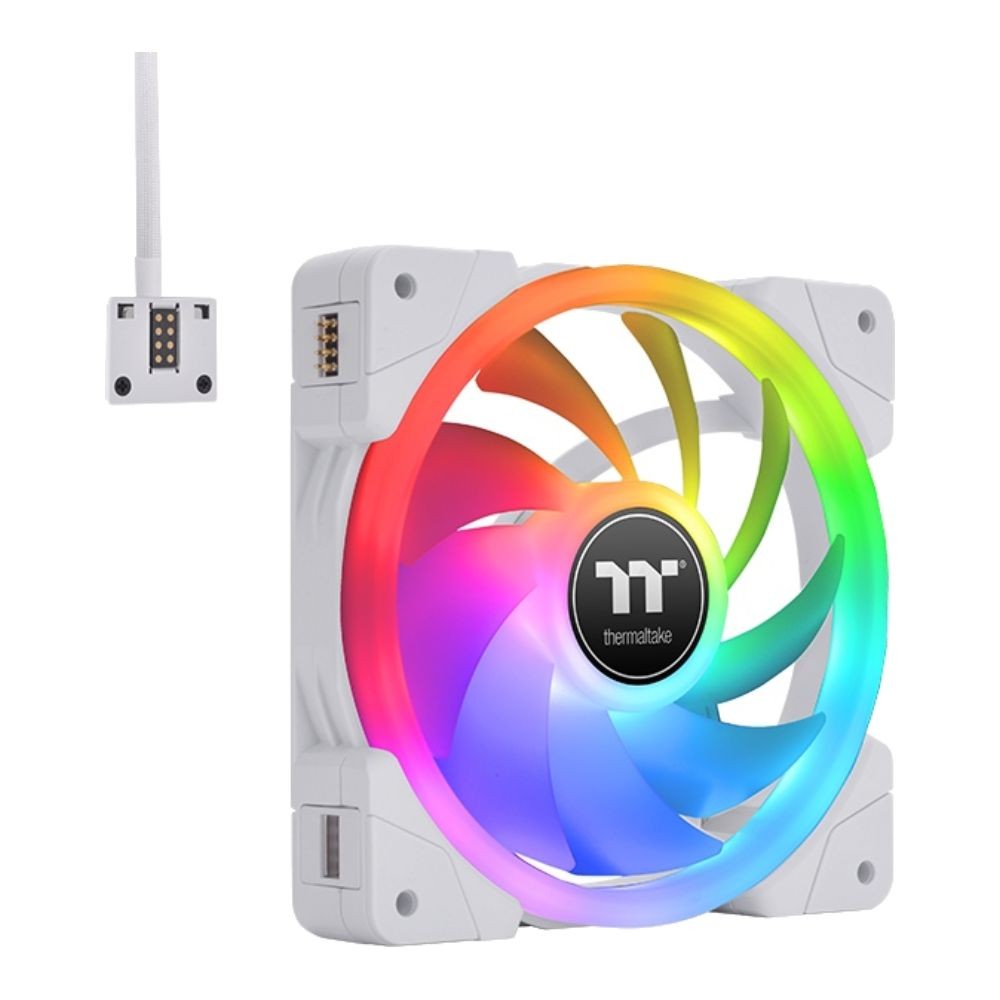 พัดลมคอม Thermaltake Fan Swafan EX12 RGB Blades (3xFan Pack) Controller ...