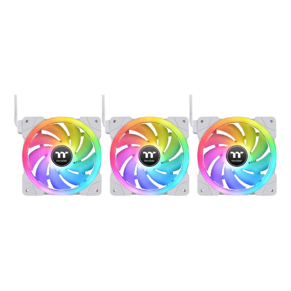 พัดลมคอม Thermaltake Fan Swafan EX12 RGB Blades (3xFan Pack) Controller ...