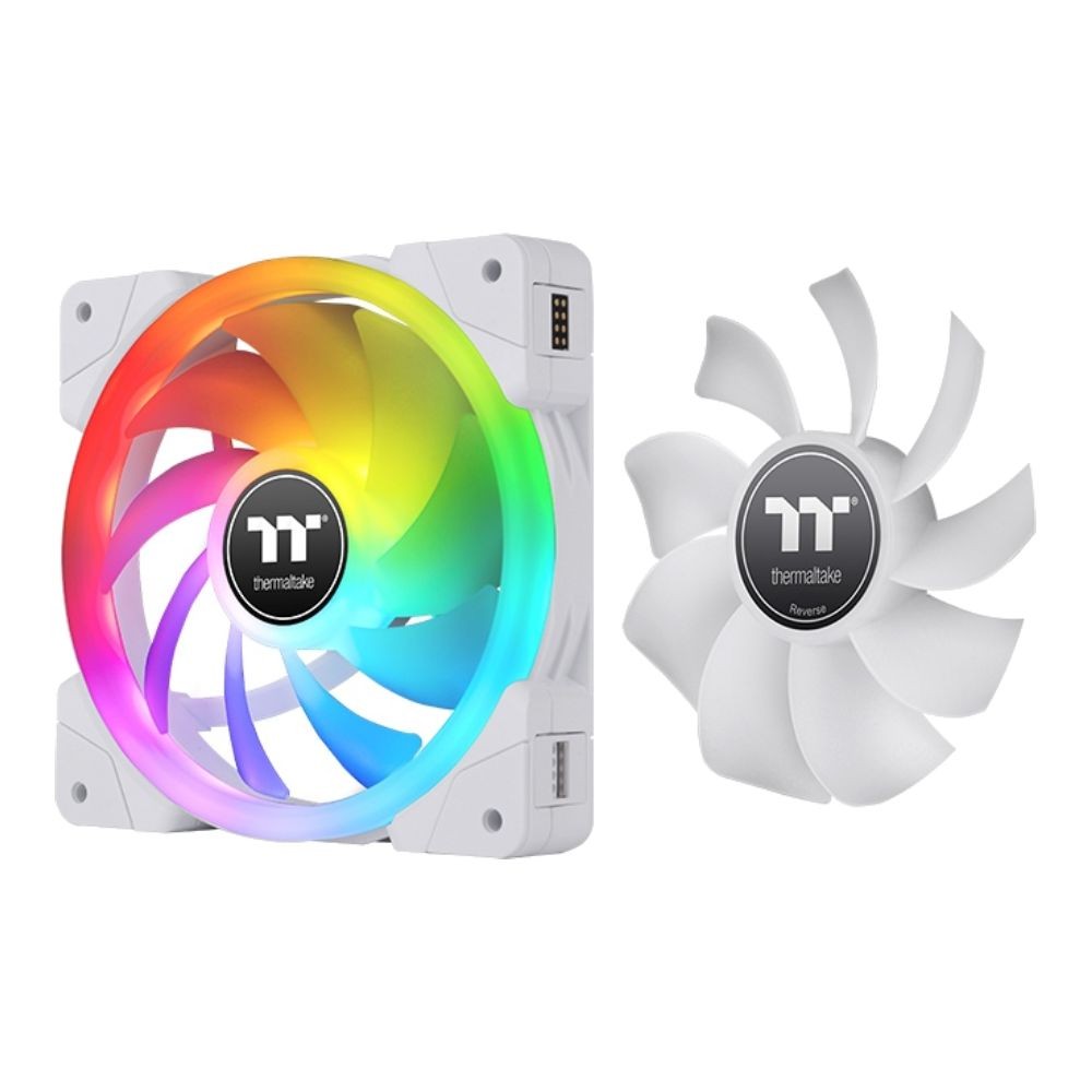 พัดลมคอม Thermaltake Fan Swafan EX12 RGB Blades (3xFan Pack) Controller ...