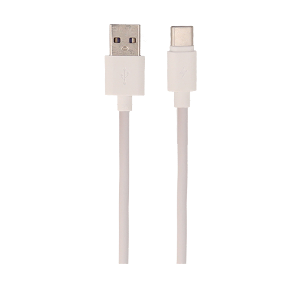 สายชาร์จ QPLUS USB-A to USB-C Cable 5A Super Fast Charge 1M. QP-C01 White