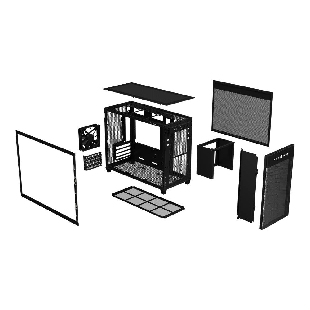 เคสคอมพิวเตอร์ Asus Computer Case Prime AP201 Tempered Glass