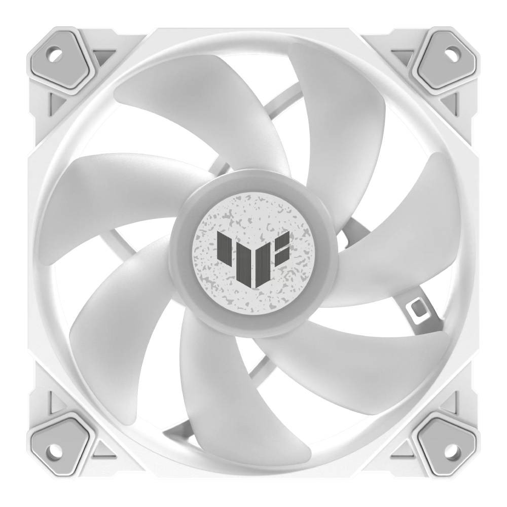 พัดลมคอม Asus Fan TUF Gaming TF120 ARGB (Triple Fan) - White Edition