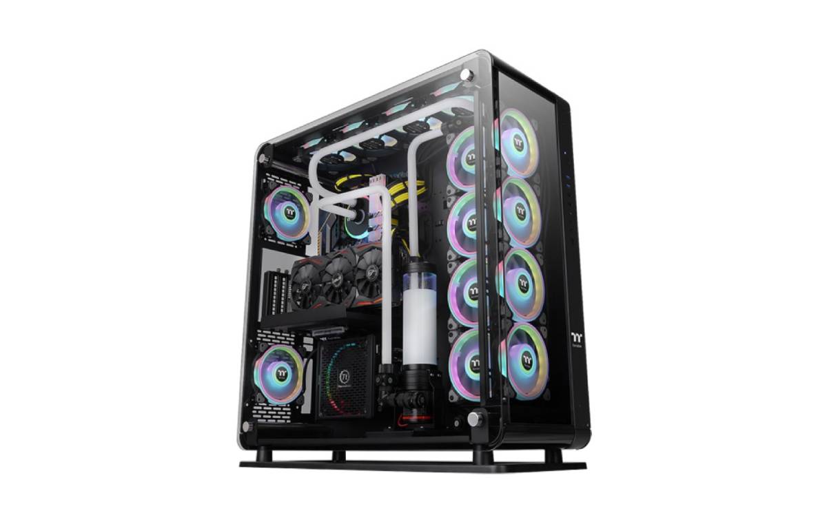 เคสคอมพิวเตอร์ Thermaltake Computer Case Core P8 TG Black