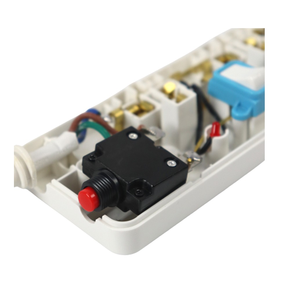 ปลั๊กไฟ Philips TIS Plug 5 Way 5 Switch 3M. (CHP3457WB/67) White