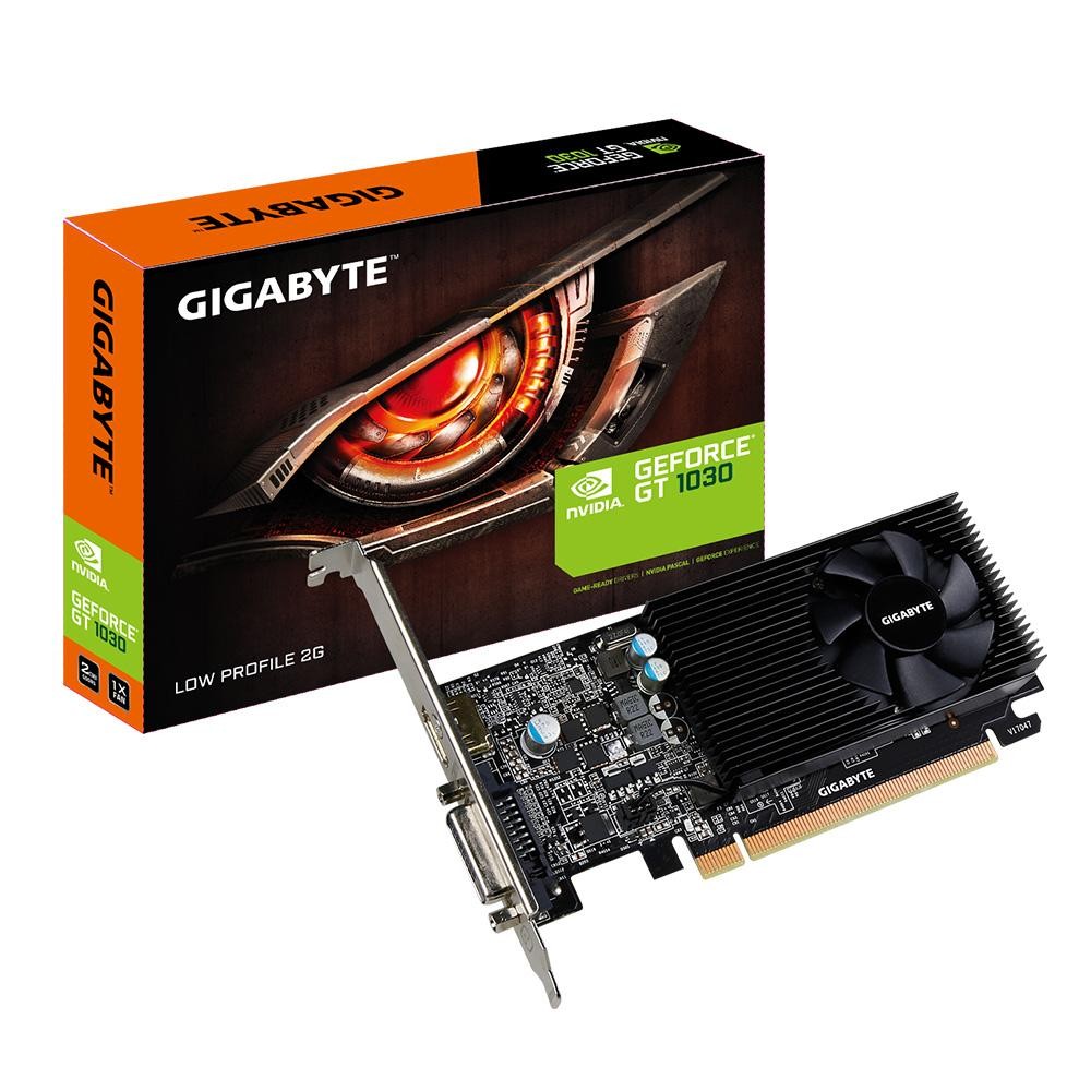 กราฟฟิคการ์ด Gigabyte VGA GT 1030 Low Profile 2GB GDDR5 64-bit