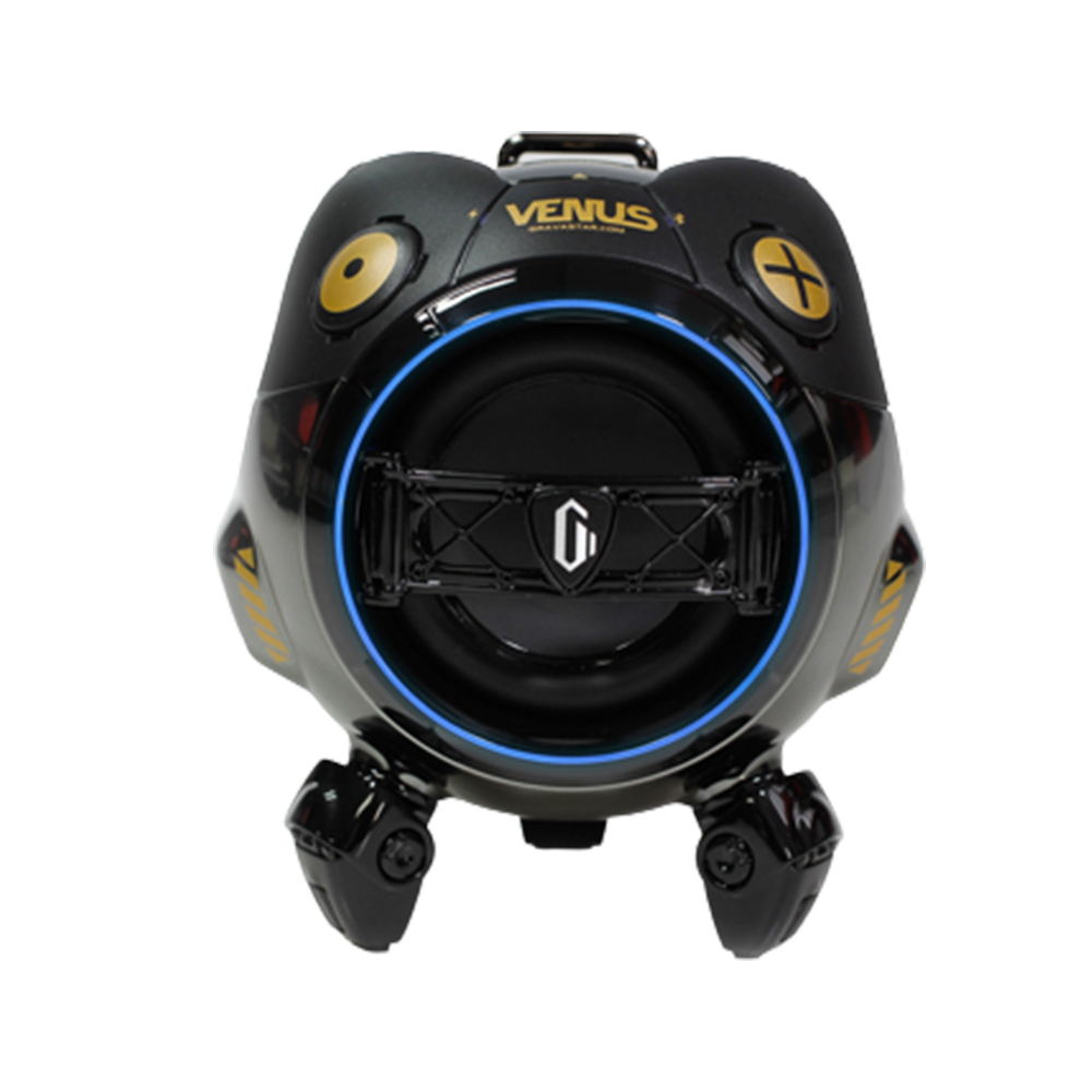ลำโพงบลูทูธ Gravastar Portable Venus Black