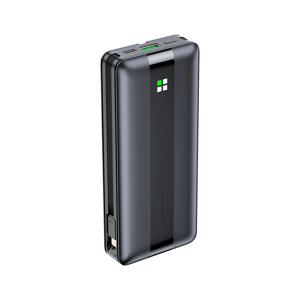 พาวเวอร์เเบงค์ ALPHA Power Bank 10000 mAh PD20W / ACP10PD