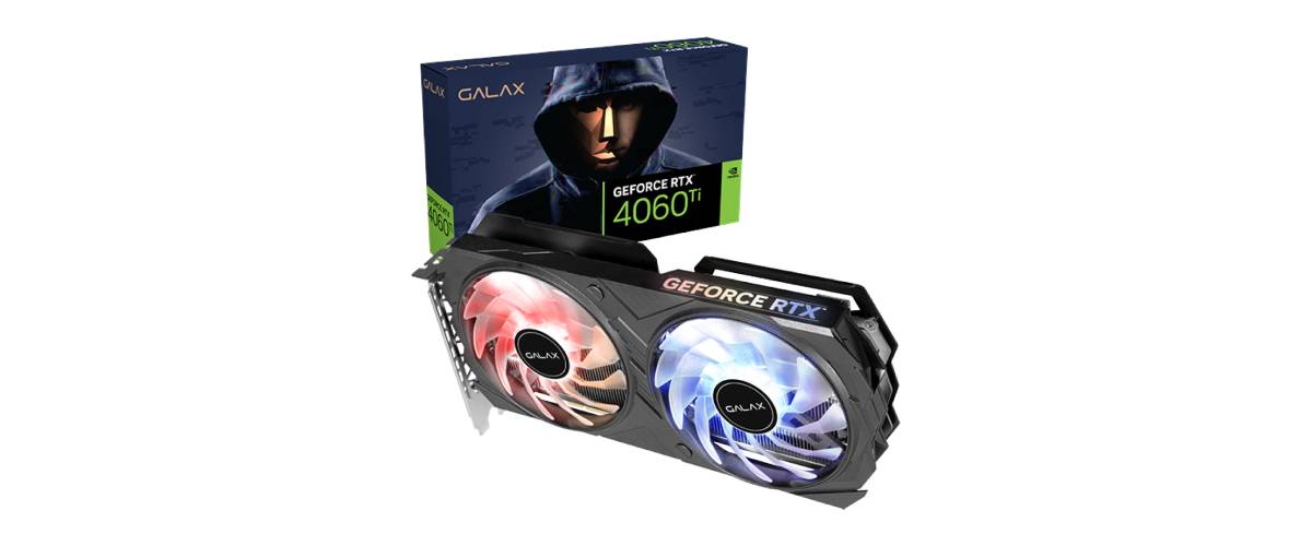 การ์ดจอ GALAX VGA GeForce RTX 4060 Ti 8GB EX GDDR6 128-bit
