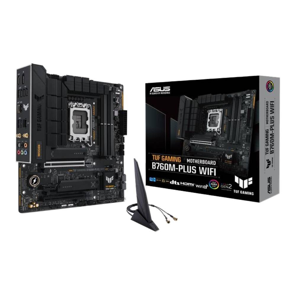 เมนบอร์ด Asus Mainboard TUF GAMING B760M-PLUS WIFI DDR5 LGA-1700