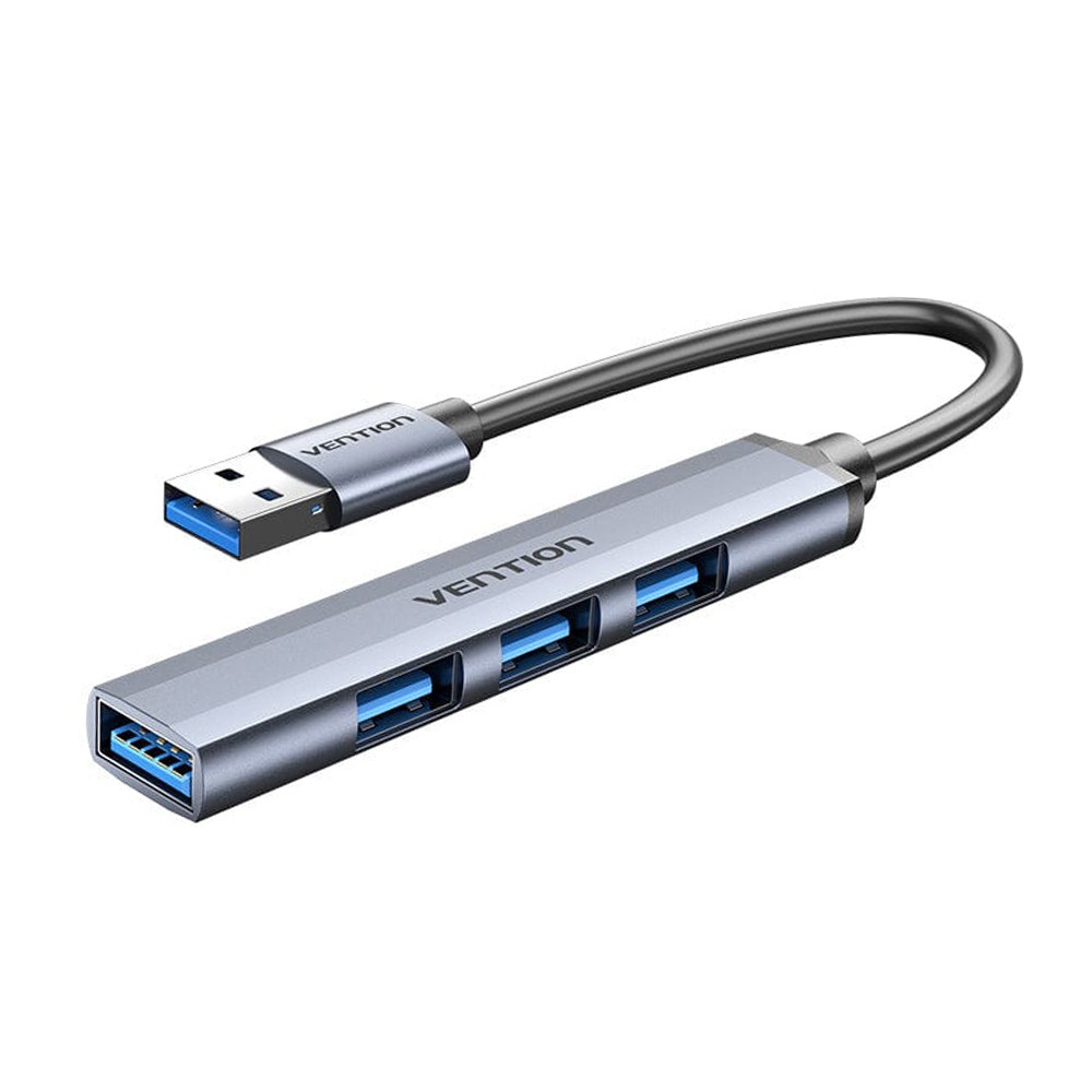 Vention Port Hub USB-A to 4xUSB 3.0 (CKOHB) Gray