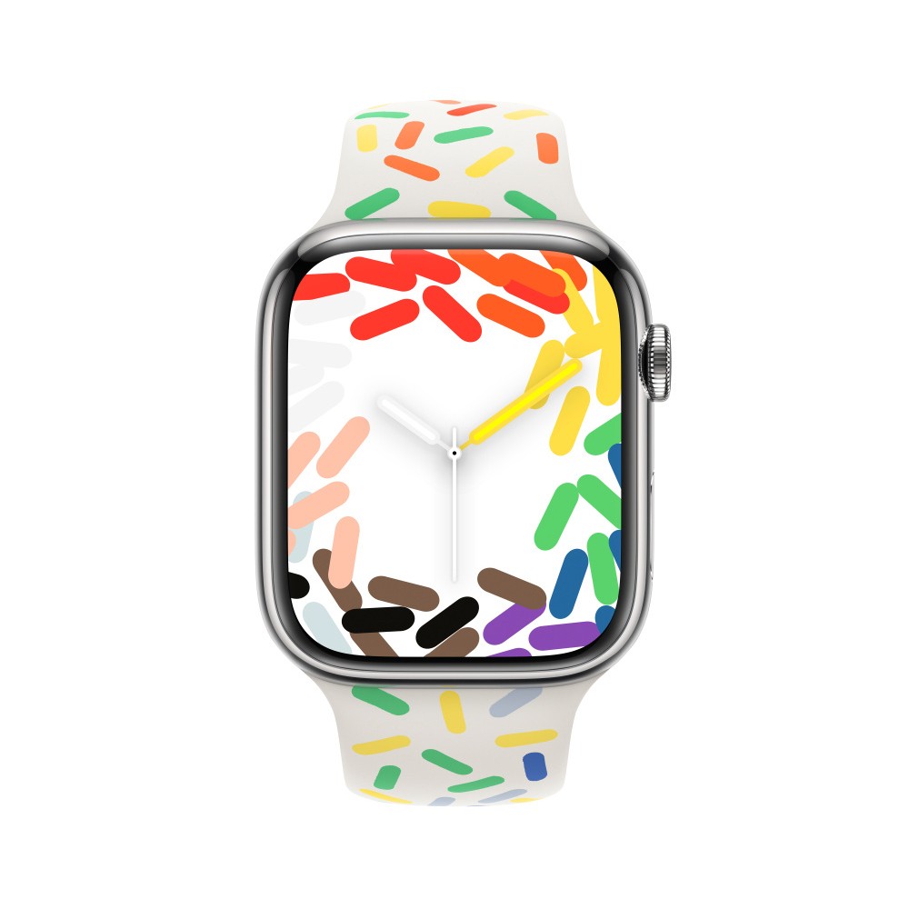 สายแอปเปิ้ลวอชของแท้ Apple Watch 45mm Pride Edition Sport Band - S/M