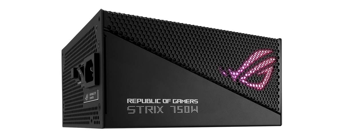 พาวเวอร์ซัพพลาย Asus Power Supply ROG-STRIX-750G Aura-Gaming - 10 Years