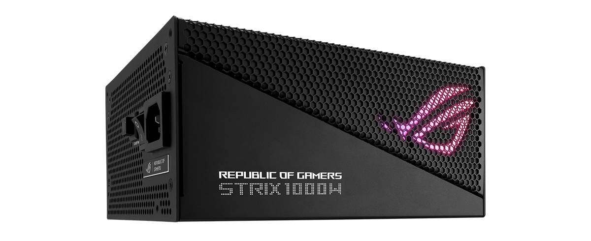 พาวเวอร์ซัพพลาย Asus Power Supply ROG-STRIX-1000G Aura-Gaming - 10 Years