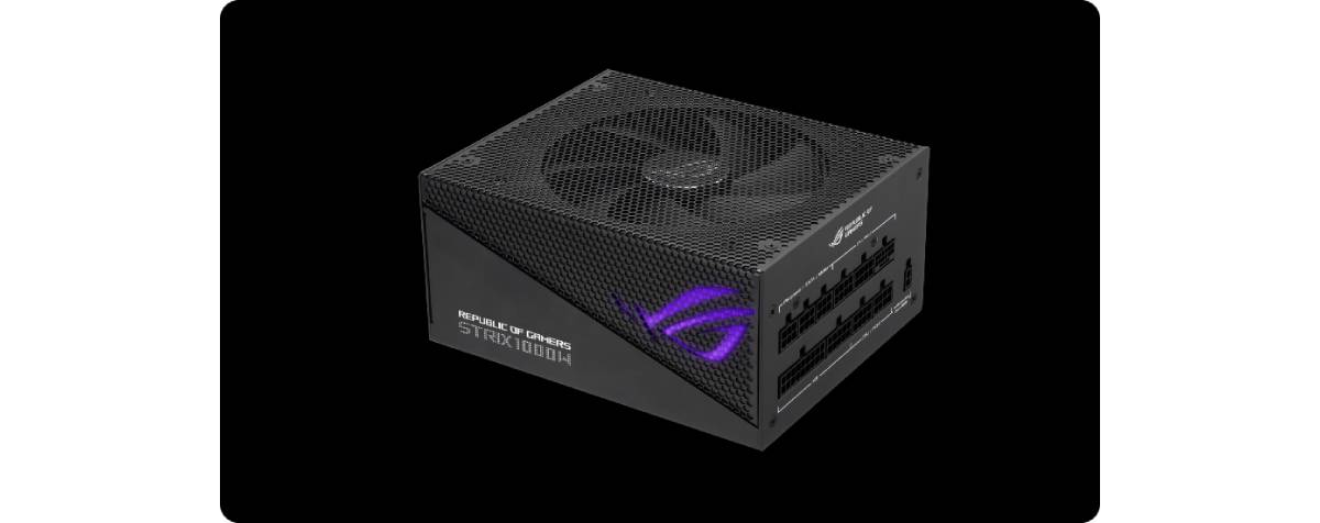พาวเวอร์ซัพพลาย Asus Power Supply ROG-STRIX-1000G Aura-Gaming - 10 Years