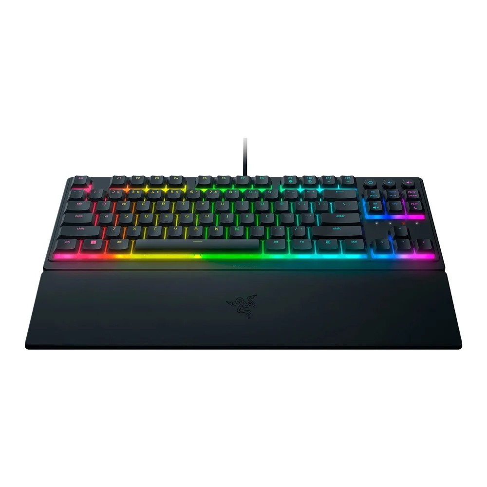 คีย์บอร์ดเกมมิ่ง Razer Gaming Keyboard Ornata V3 Tenkeyless Black