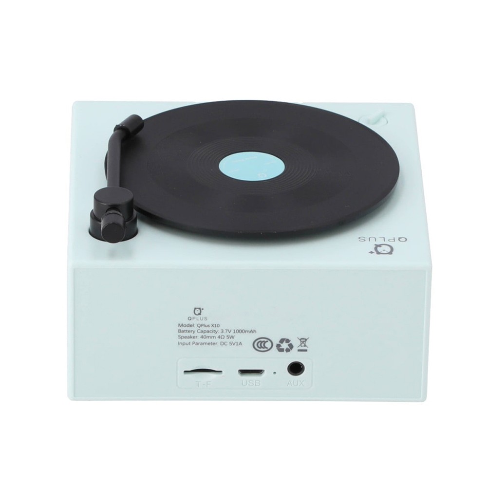 ลำโพงบลูทูธไร้สาย QPLUS Music Player Pastel Green