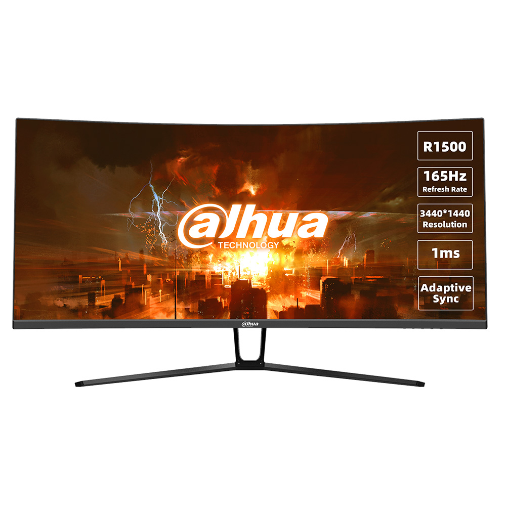 จอมอนิเตอร์ DAHUA MONITOR DHI-LM34-E330CA (VA 2K 165Hz Curved)