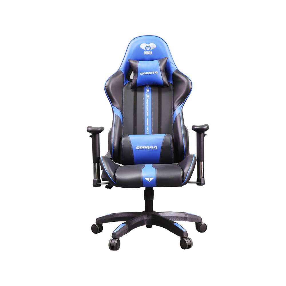 เก้าอี้เกมมิ่ง E-Blue Cobra Gaming Chair Blue