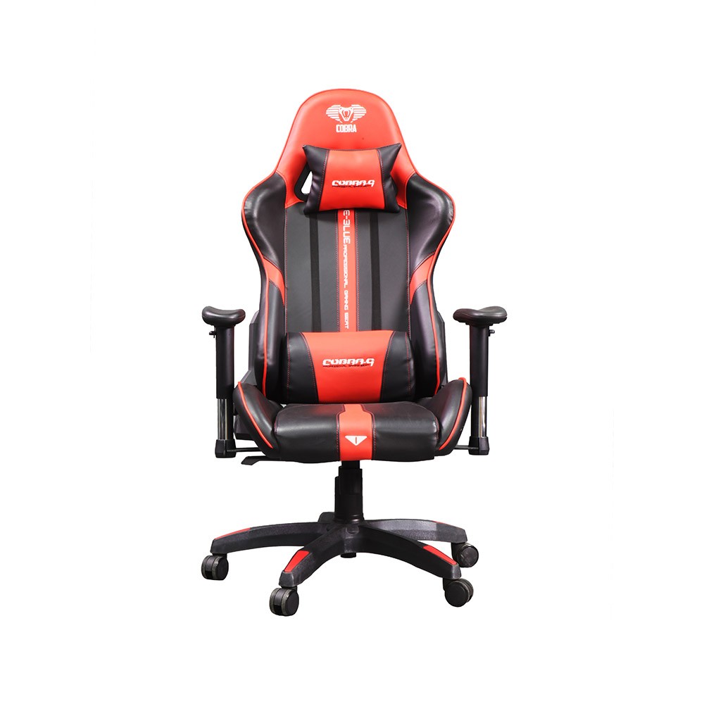 เก้าอี้เกมมิ่ง E-Blue Cobra Gaming Chair Red