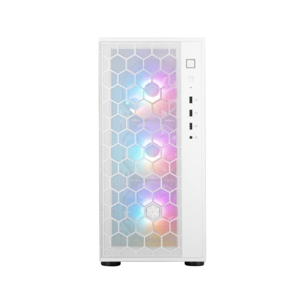 เคสคอมพิวเตอร์ SILVERSTONE Computer Case FARA R1 V2 PRO White