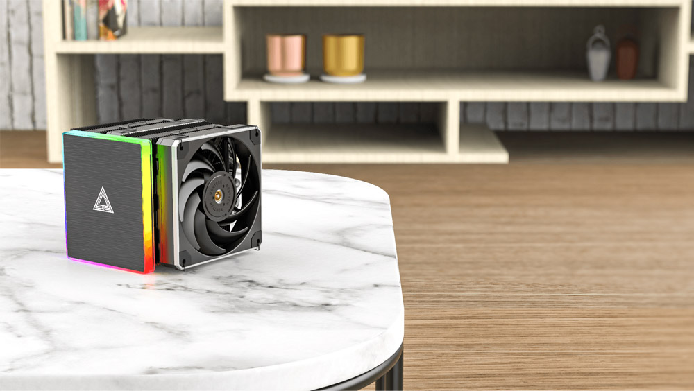 ชุดระบายความร้อนซีพียู Montech CPU Air Cooler METAL DT24 PREMIUM