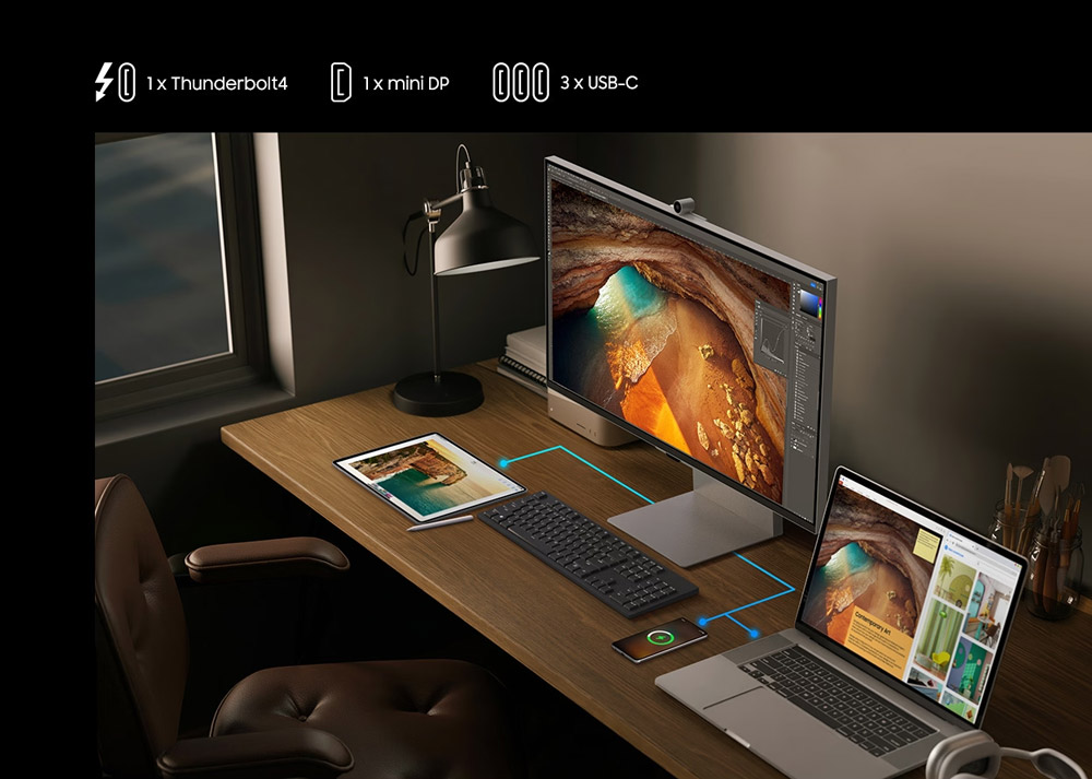 จอมอนิเตอร์ SAMSUNG ViewFinity S9 C900 LS27C900PAEXXT