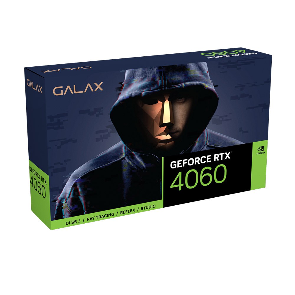 การ์ดจอ GALAX VGA GeForce RTX 4060 1-Click OC 2X 8GB GDDR6 128-bit