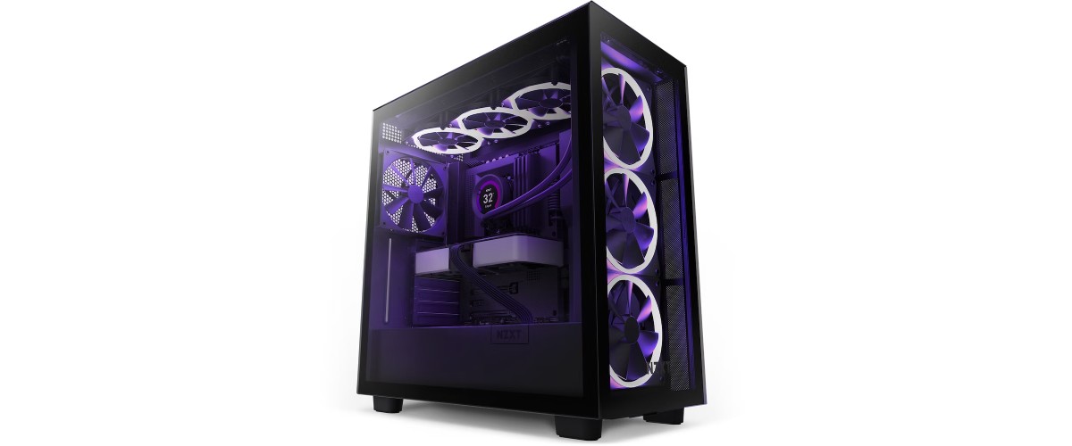 เคสคอมพิวเตอร์ NZXT Computer Case H7 Elite Black