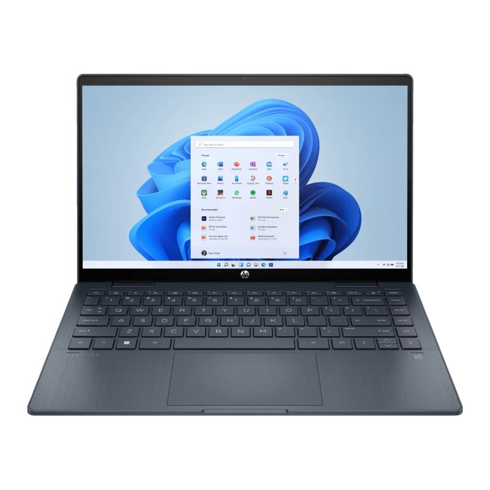 โน๊ตบุ๊ค HP Pavilion x360 14-EK1019TU Blue