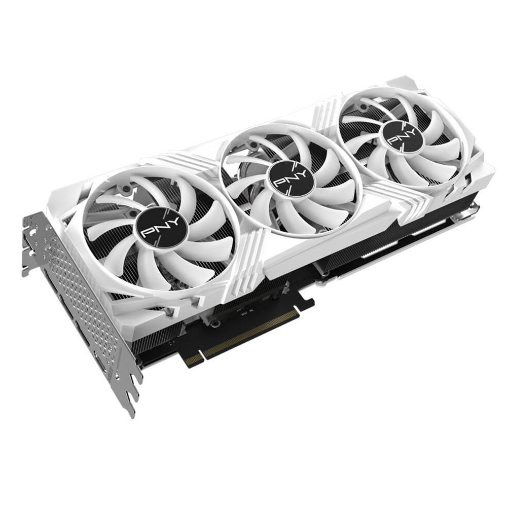 การ์ดจอ PNY VGA GeForce RTX 4070 Ti 12GB LED Verto White Edition GDDR6X ...