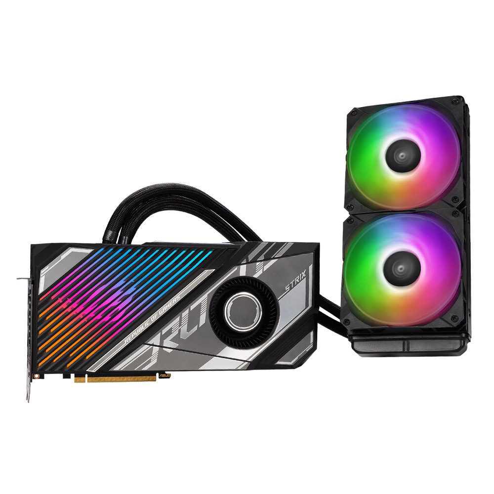 การ์ดจอ ASUS VGA ROG-STRIX-LC-RTX4090-O24G-GAMING 24GB GDDR6X 384-bit