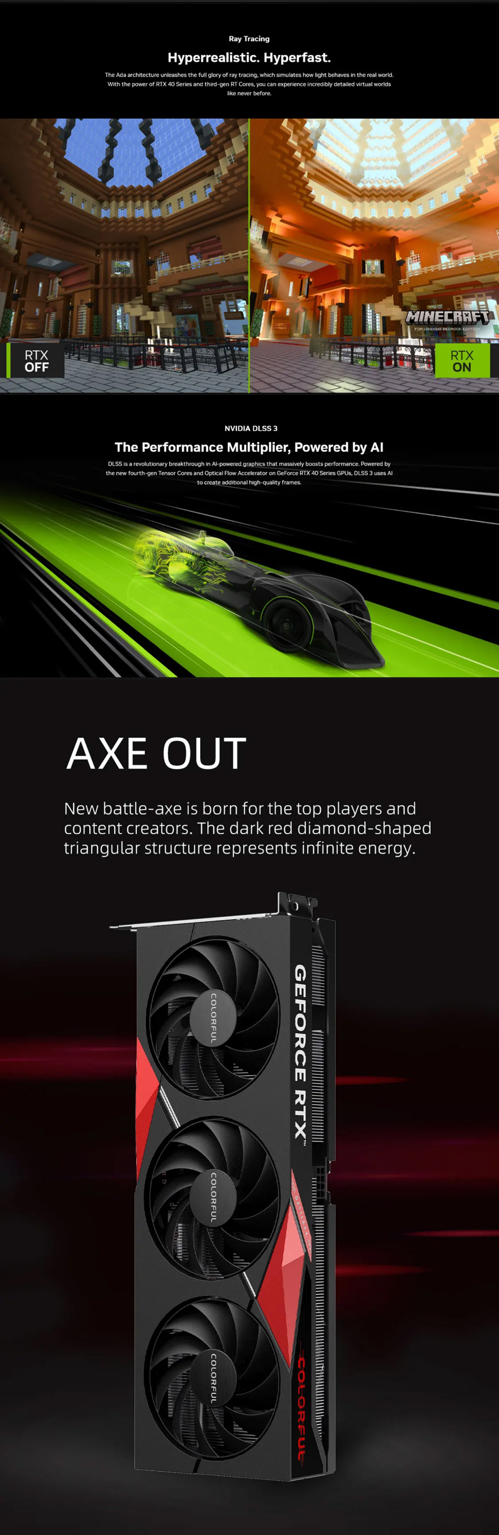 การ์ดจอ COLORFUL VGA RTX 4060 Ti NB EX 8GB-V 8GB GDDR6 128-bit