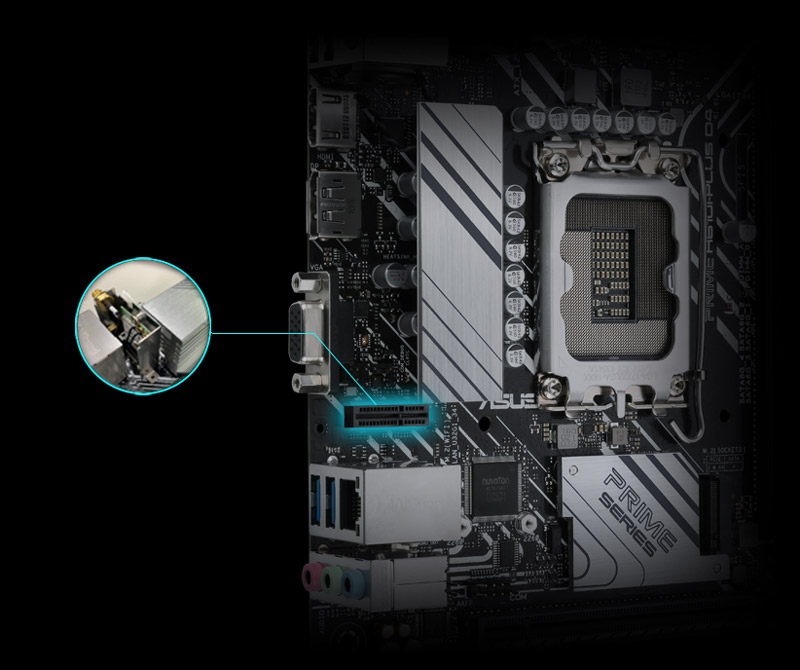 เมนบอร์ด Asus Mainboard PRIME H610I-PLUS DDR4 LGA 1700