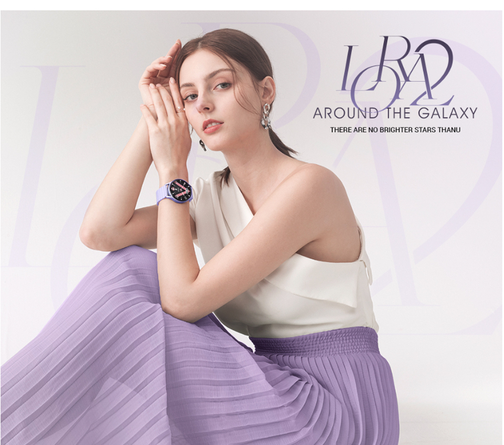 สมาร์ทวอทช์ Kieslect Lady Calling Watch Lora 2 สี Purple