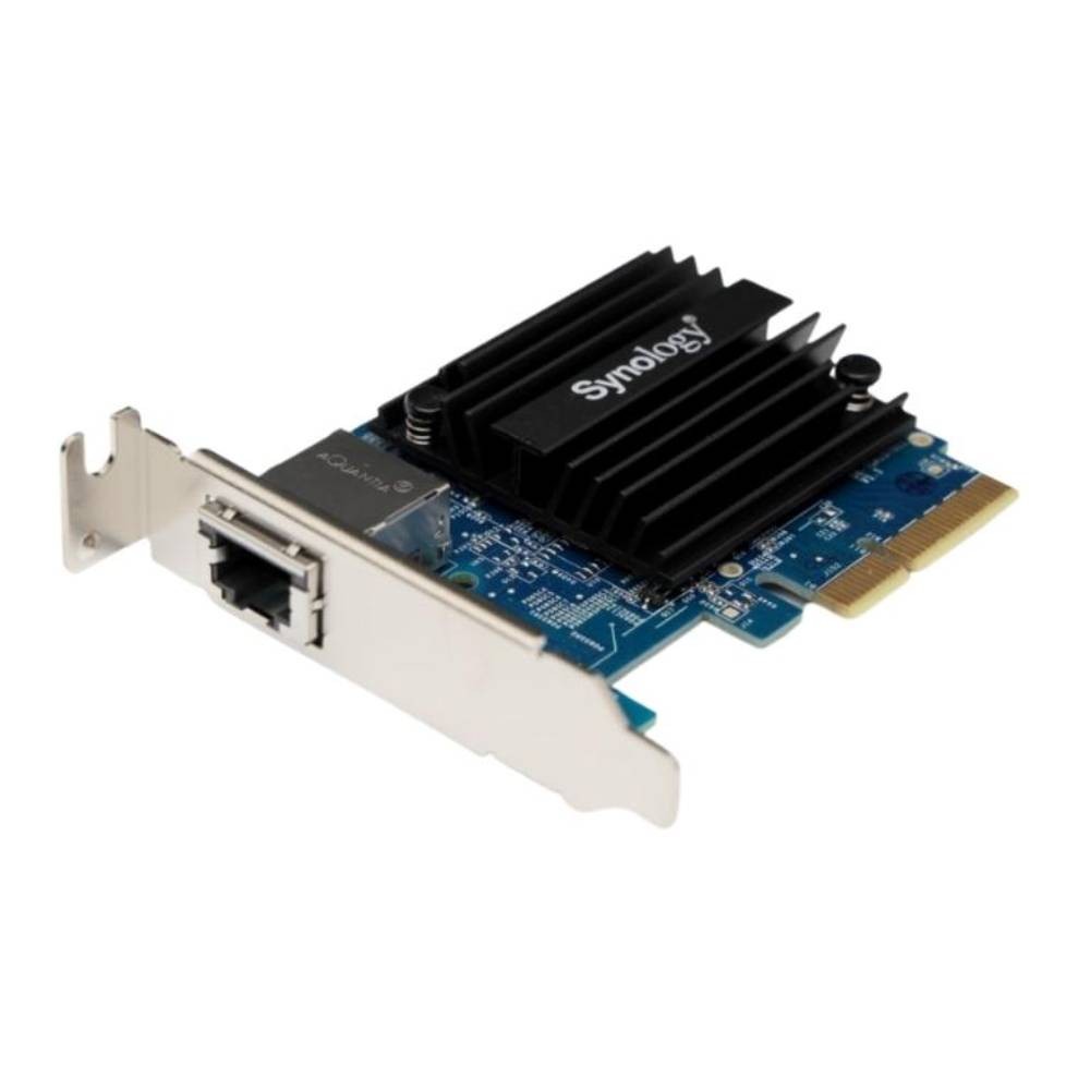 การ์ดแลน Synology E10G18-T1 Single port 10 Gigabit Base-T PCIe 3.0 x4 ...