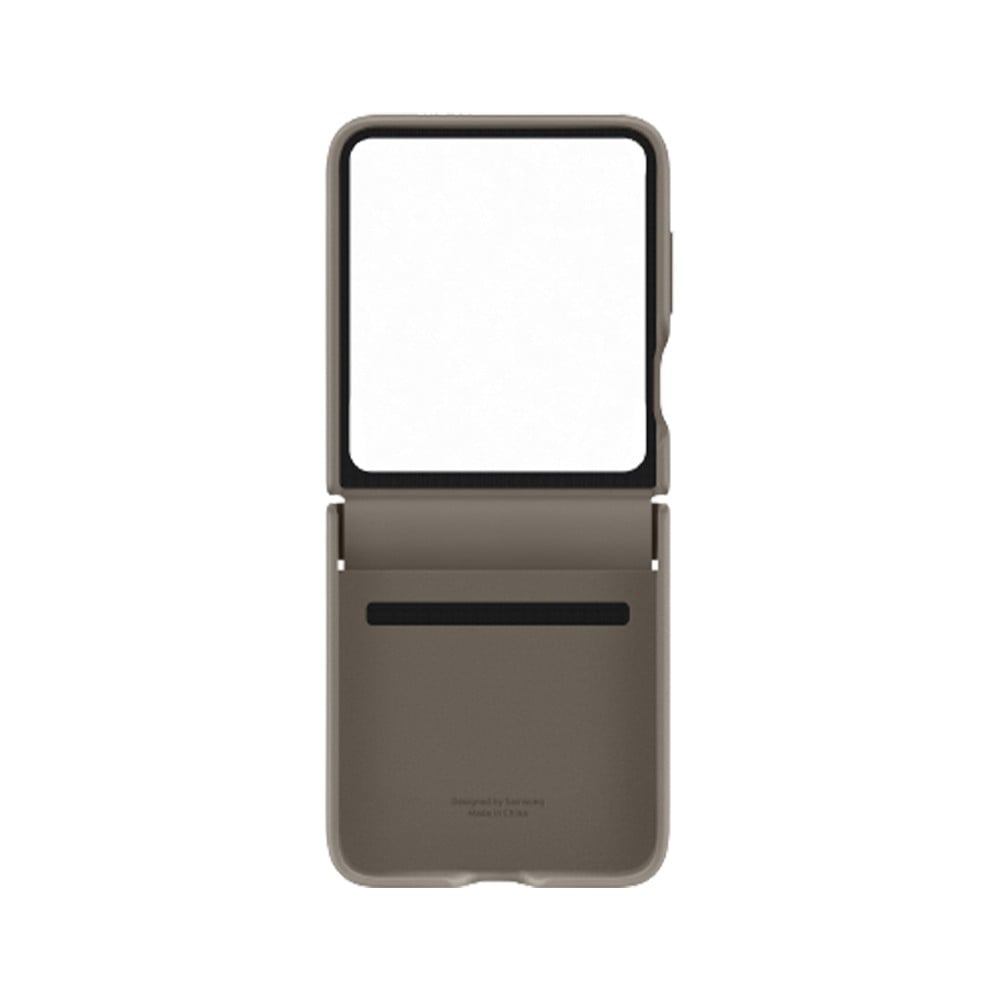 Samsung Case Flap ECO-Leather Case Flip5 Etoupe