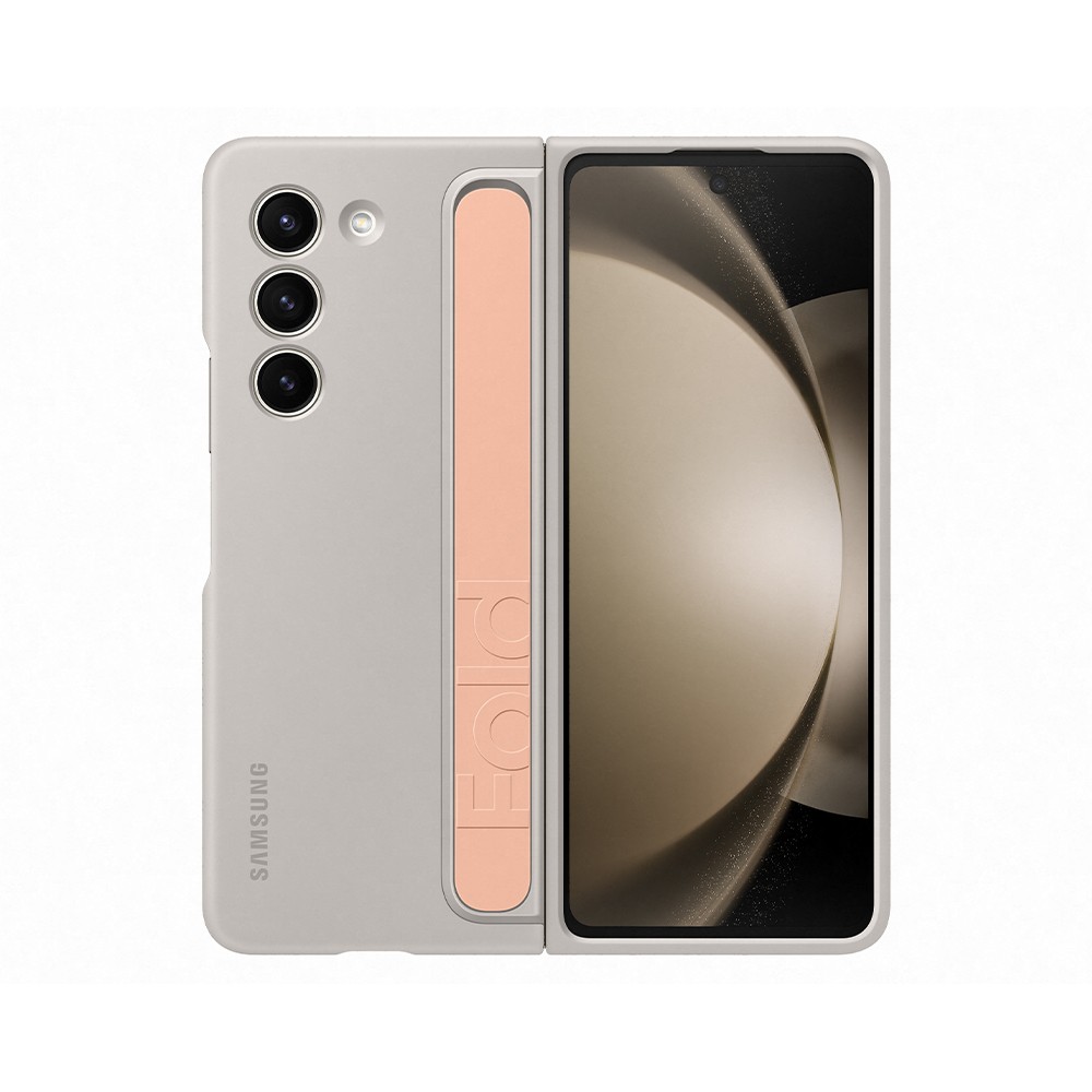 Samsung เคส Standing with strap Fold5 Sand (Apricot Strap)