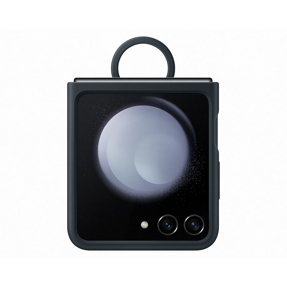 Samsung Silicone Case with Ring Flip5 Indigo