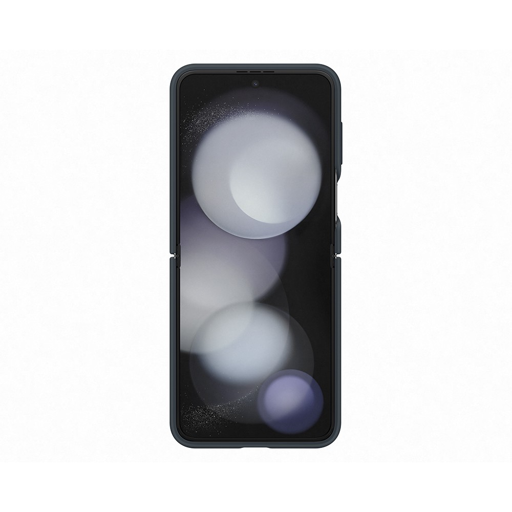Samsung Silicone Case with Ring Flip5 Indigo