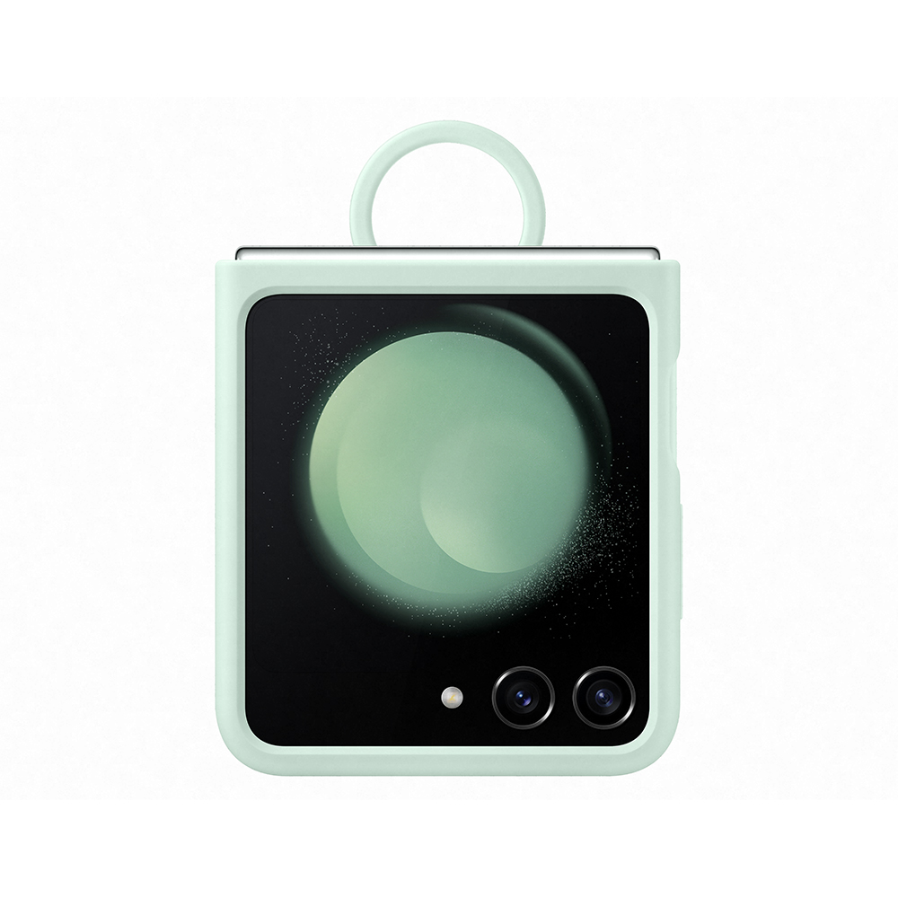 Samsung Silicone Case with Ring Flip5 Mint