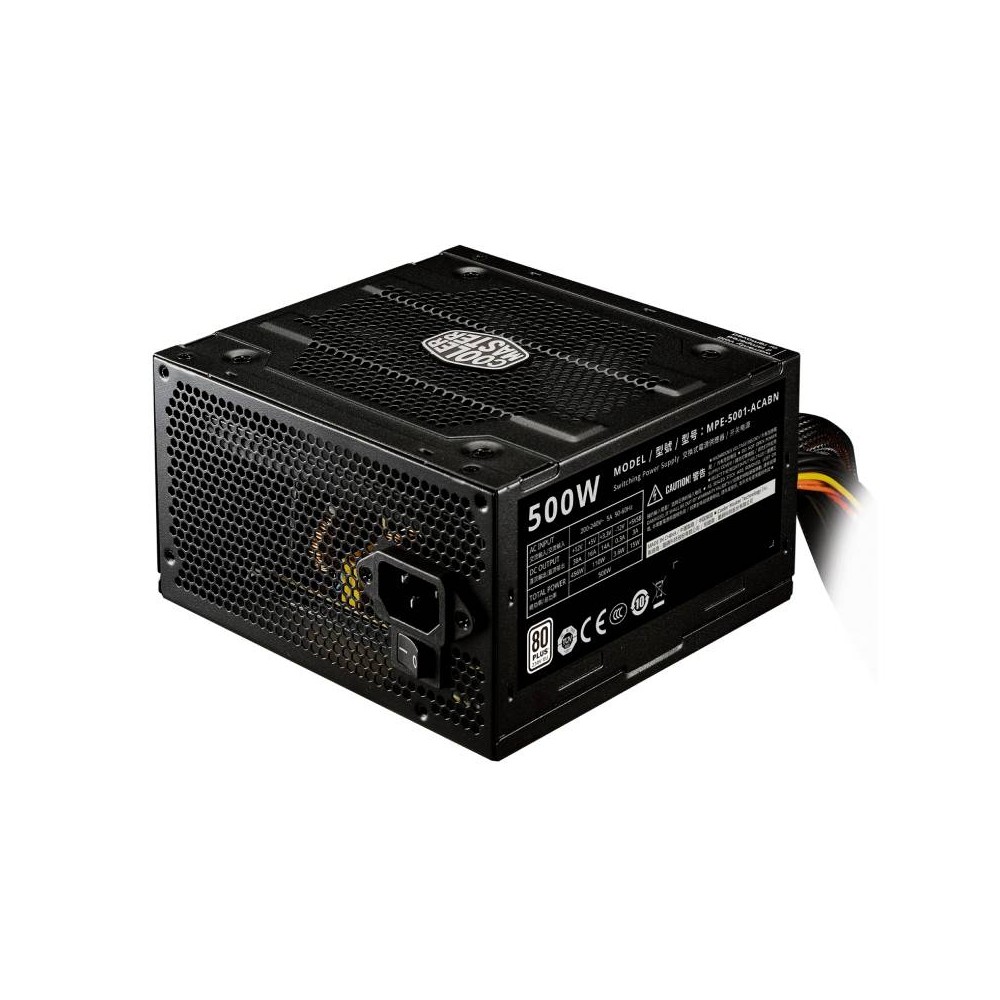 อุปกรณ์จ่ายไฟ Cooler Master Power Supply Elite V4 230V 500Watt A/EU Cable