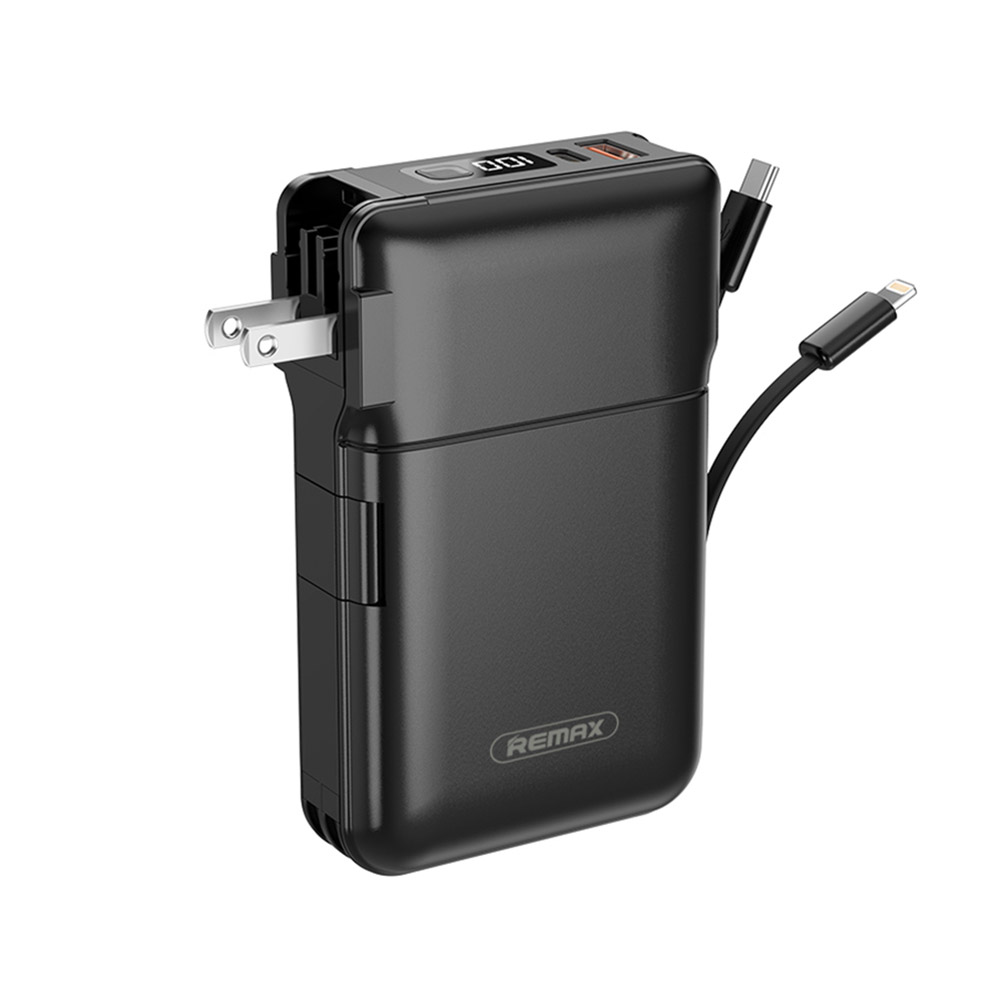 พาวเวอร์แบงค์ REMAX 20000 mAh Built In Cable and Adapter