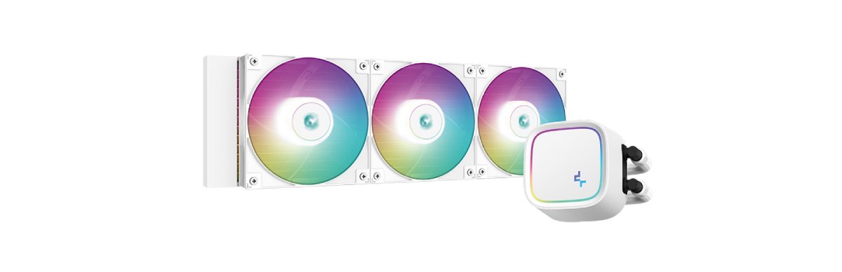 ชุดระบายความร้อนซีพียู Deepcool CPU Liquid Cooler LE720 White