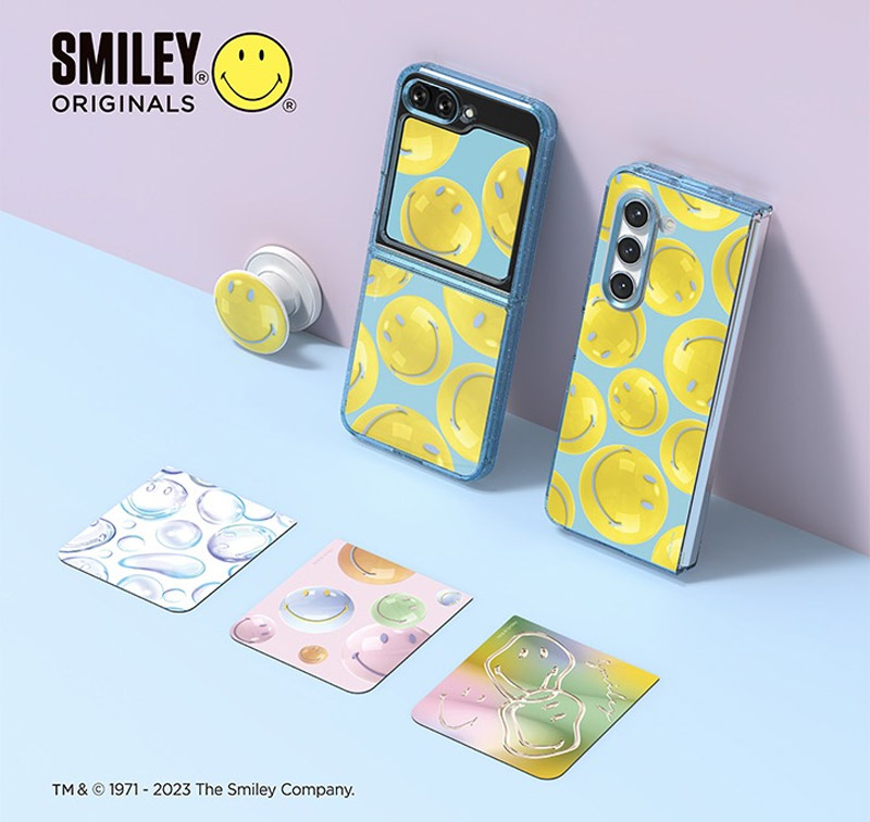 Samsung เคส Smiley Eco Friends Flip 5 Festival