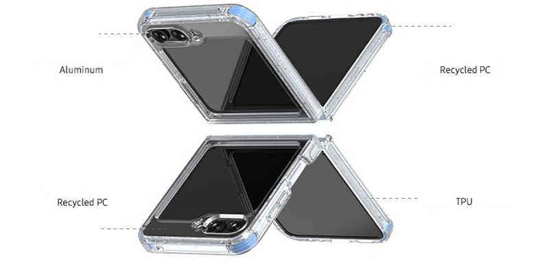 Samsung เคส Smiley Eco Friends Flip5 Dew