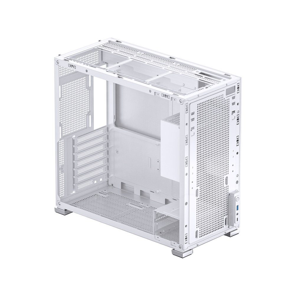 เคสคอมพิวเตอร์ Jonsbo Computer Case D41 MESH SCREEN White